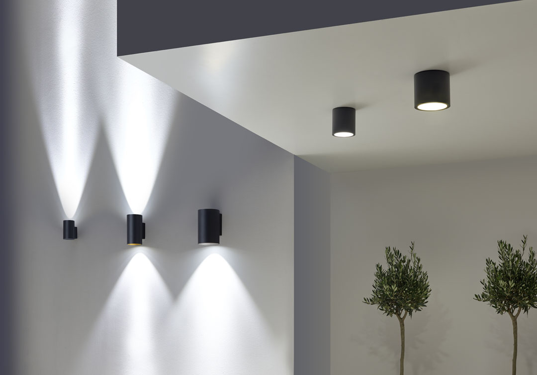 Cosmos Ceiling 126mm 12W, urban grey - Nordesign