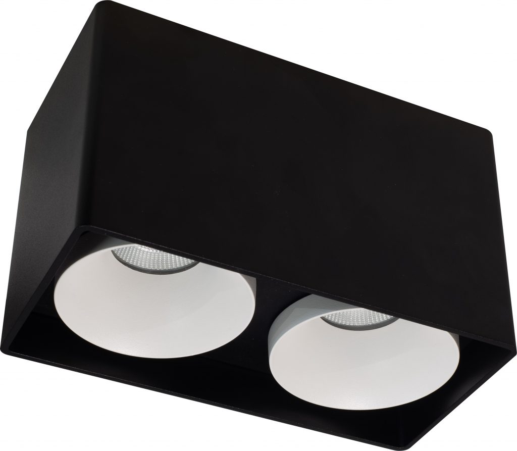 Deco D78 double surface box - Black - Nordesign