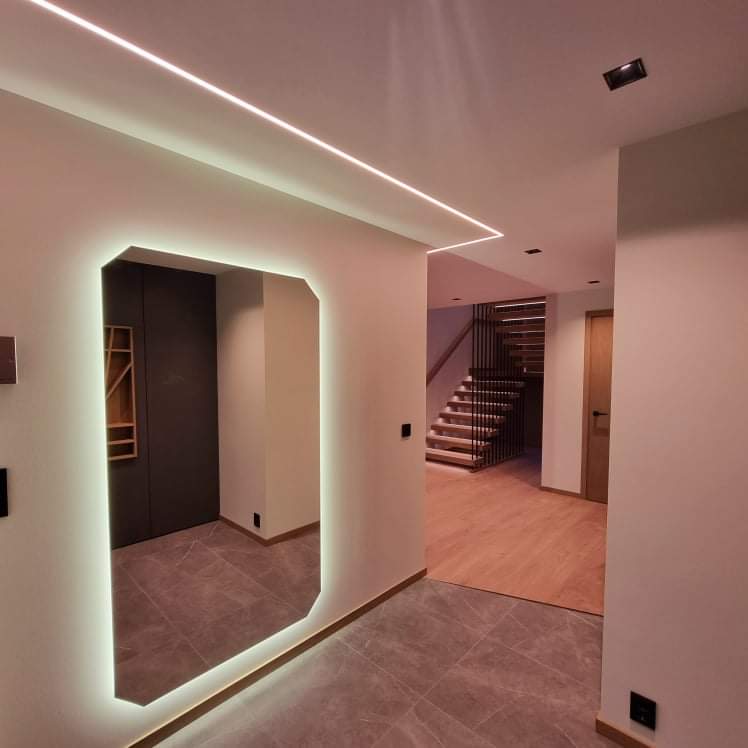 Enebolig med kreative LED-Stripløsninger - Nordesign