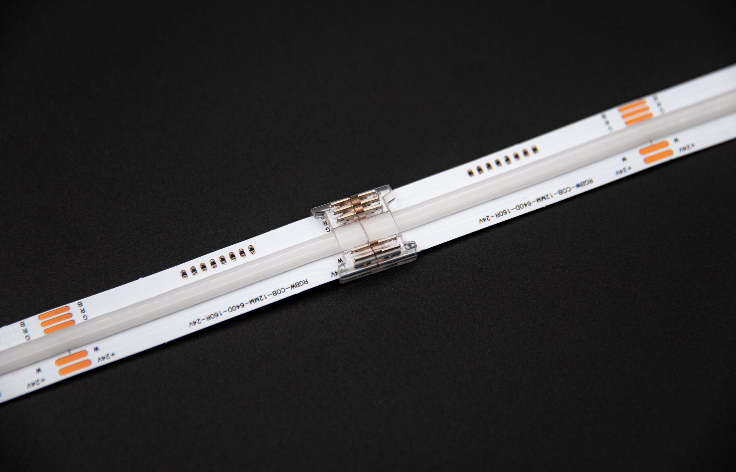 Connector, strip to strip, 5pin COF PCB 12mm, 180º (5-pk) - Nordesign