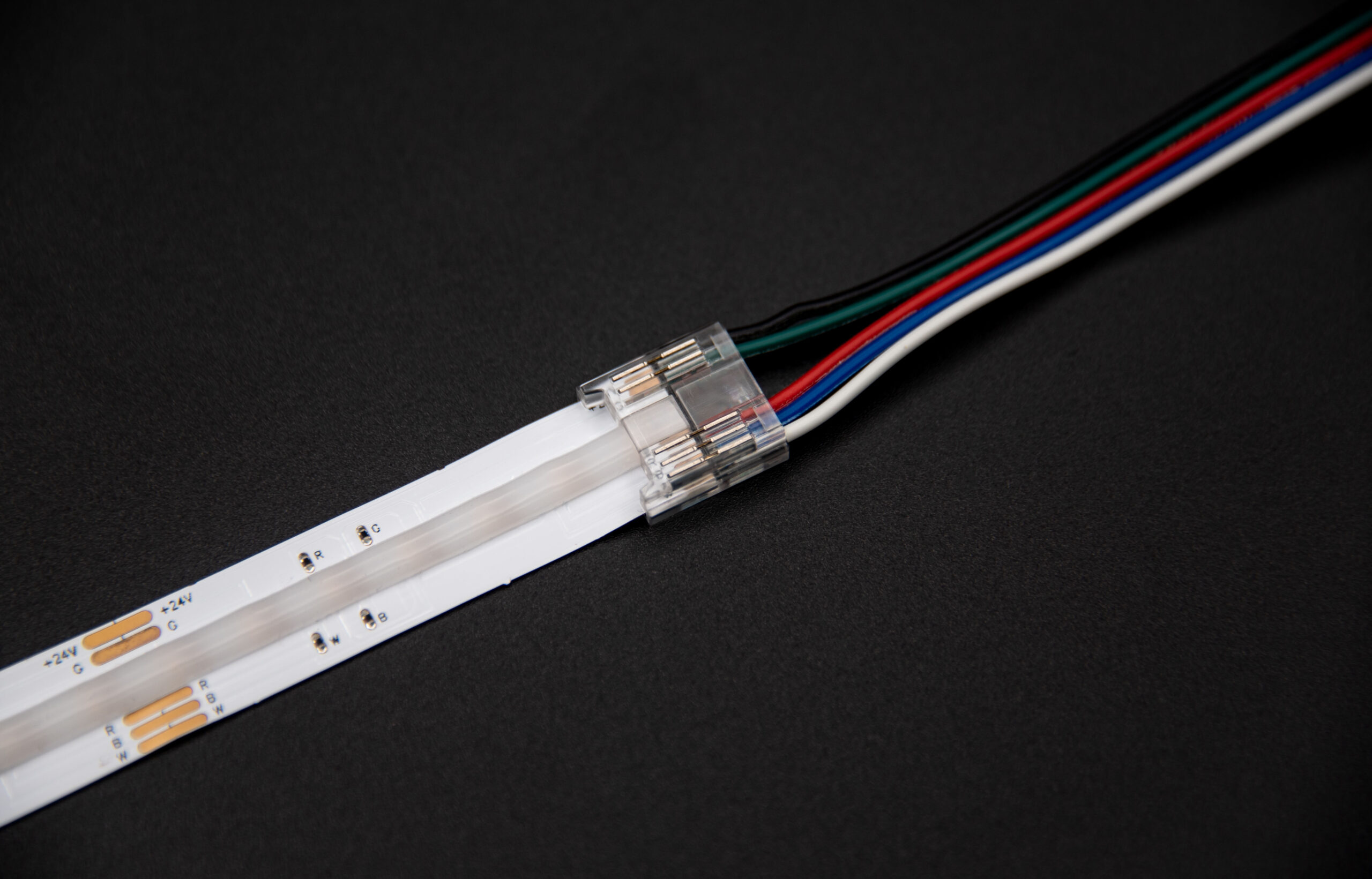 LED strip end feed, 5pin COF 12mm (5-pk) - Nordesign